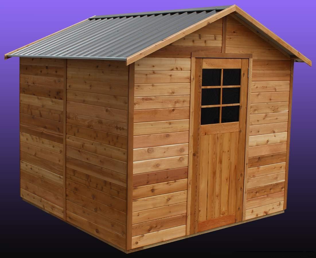CEDAR SHED GLENDALE 8x8 [S3031] - $2,089.00 : LANDERA, Outdoor storage ...