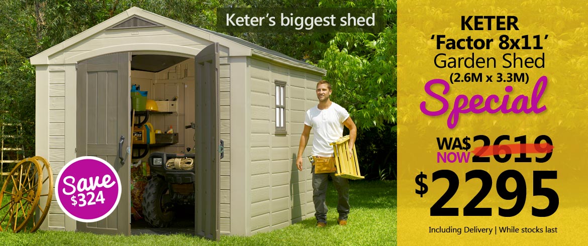 LANDERA, Outdoor Storage, Sheds and Greenhouses