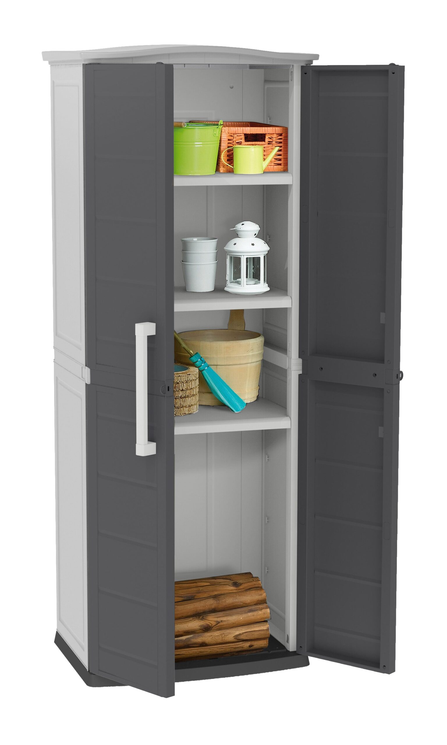 Keter Boston Tall Garage Storage Cabinet