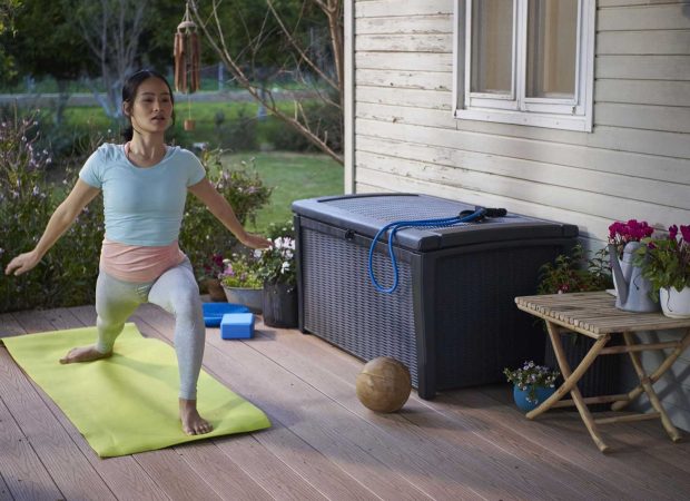 KETER BORNEO STORAGE BOX GREY 400L