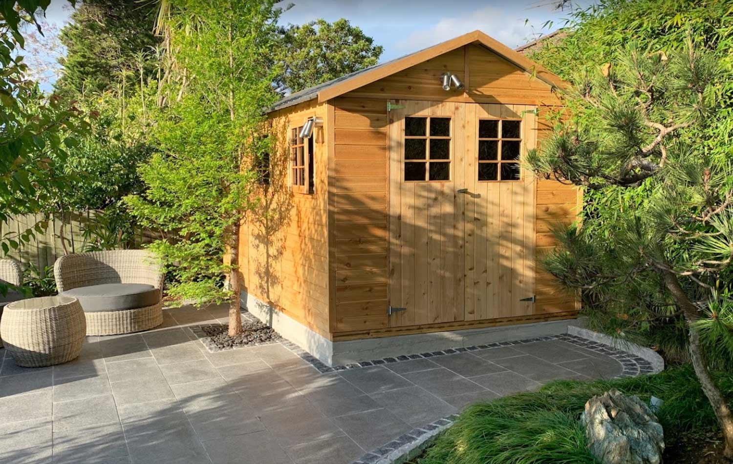 CEDAR SHED MASTER SHED 8x12ft - 2.5mx3.6m