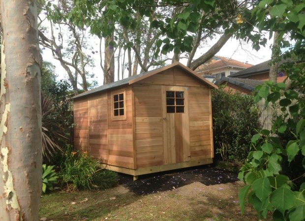 CEDAR SHED MASTER SHED 8x12ft - 2.5mx3.6m
