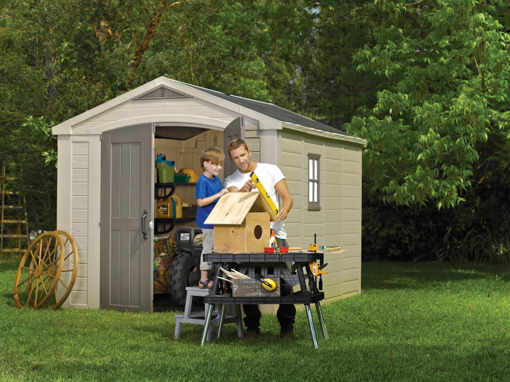 KETER FACTOR 8'x11' SHED 2.6mx3.3m