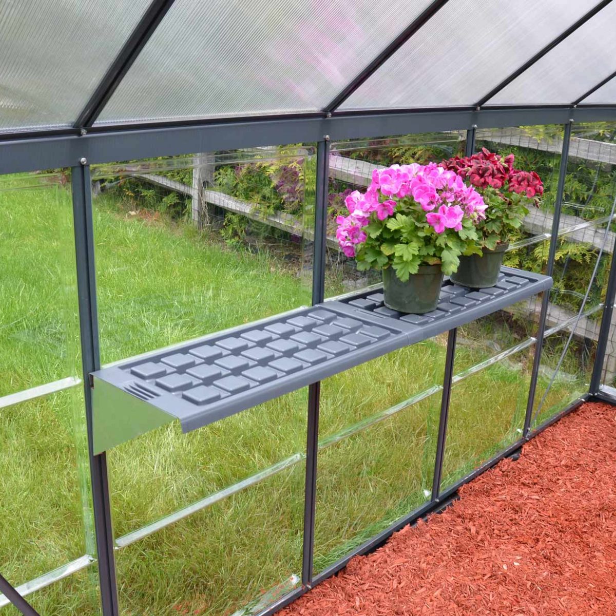 HYBRID 6'x10' GREY GREENHOUSE