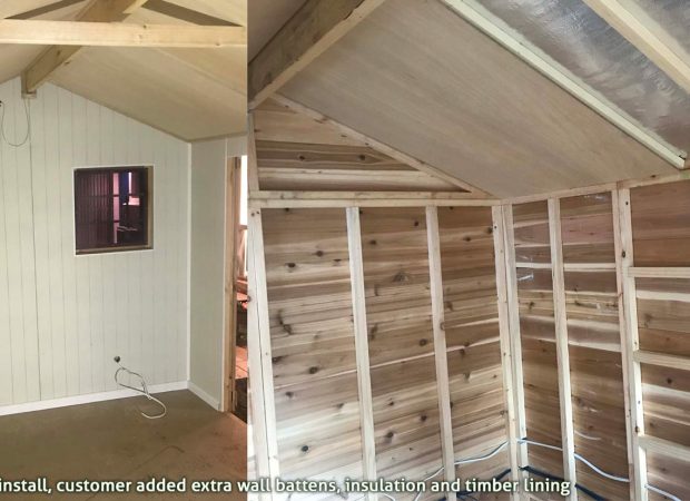 CEDAR SHED MASTER SHED 8x12ft - 2.5mx3.6m