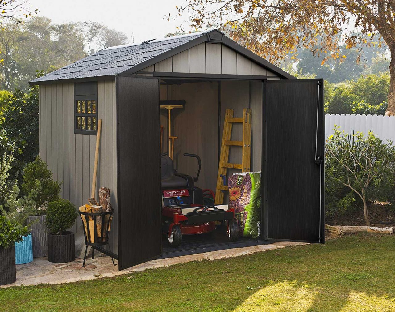 Plastic/Resin Garden Sheds - Landera