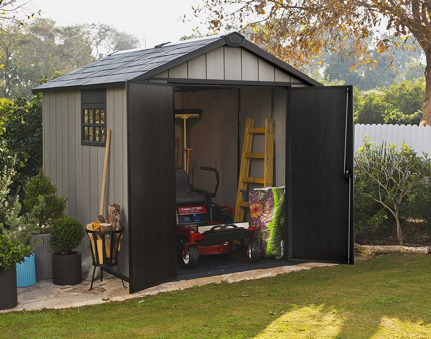 KETER OAKLAND 759 GARDEN SHED 2.3mx2.9m