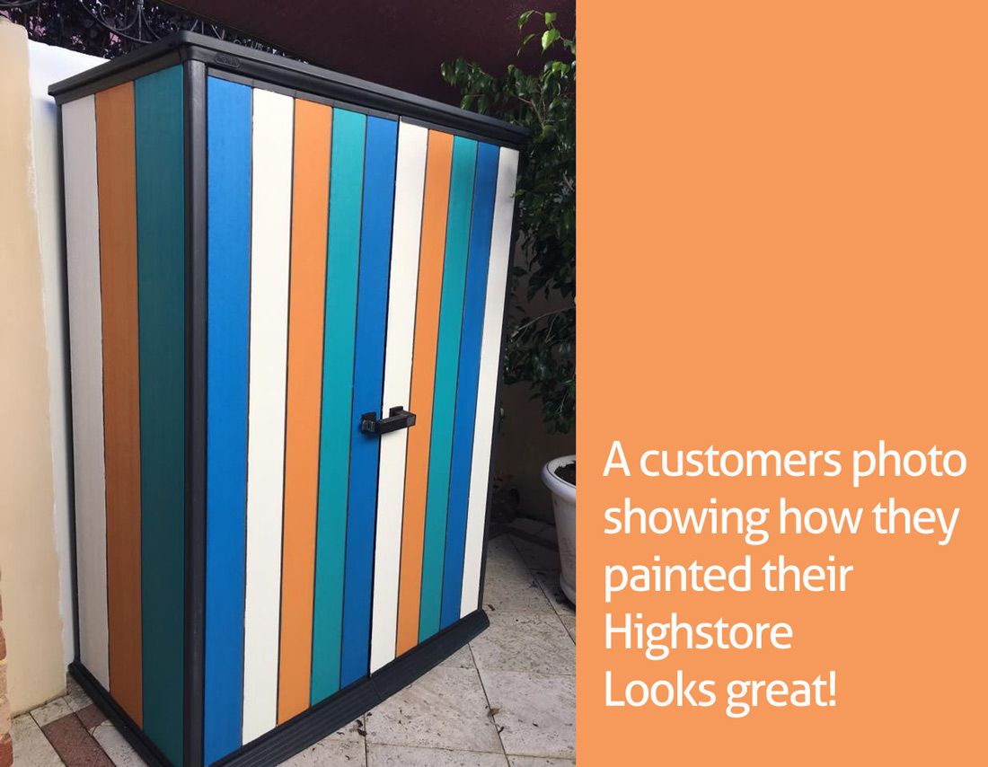 KETER HIGH STORE Plus 1.4mx0.77m 1415L