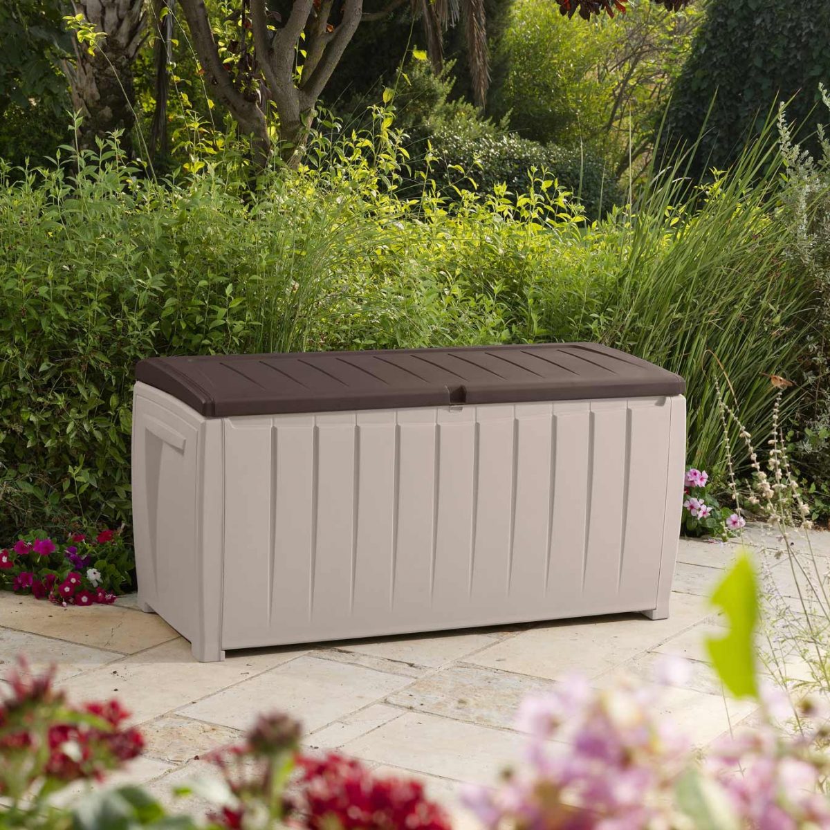 KETER NOVEL BEIGE STORAGE BOX 340L