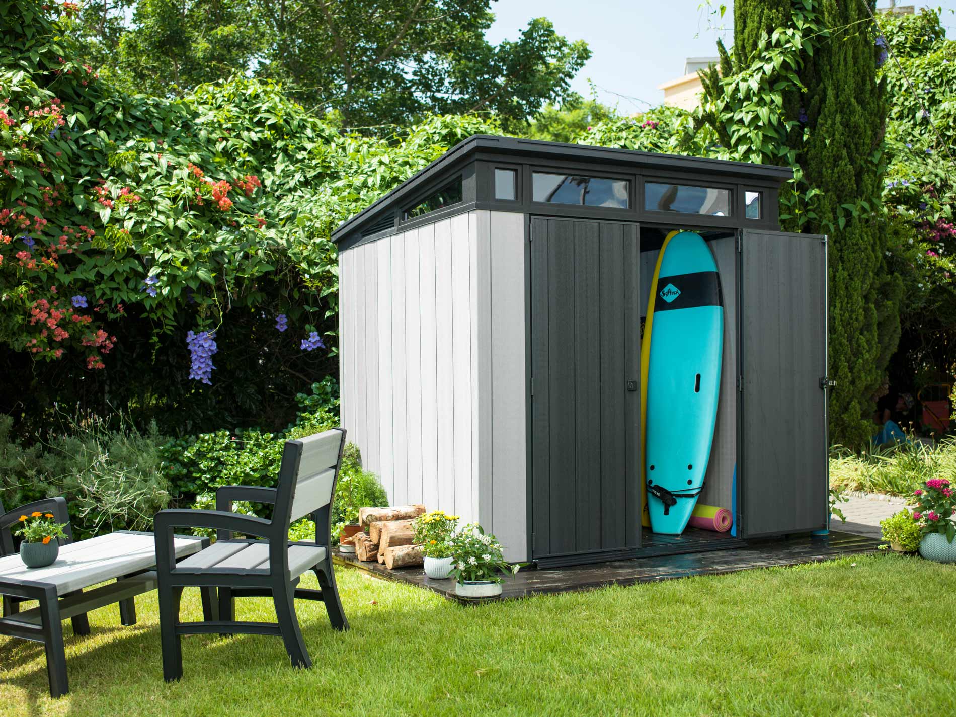 KETER ARTISAN SHED 7'x7' 2.1mx2.1m