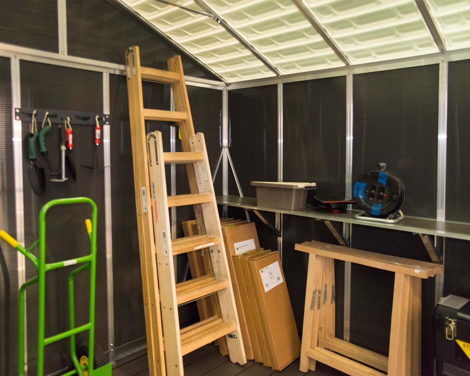 YUKON SKYLIGHT 11'x9' GARDEN SHED 3.3mx2.7m