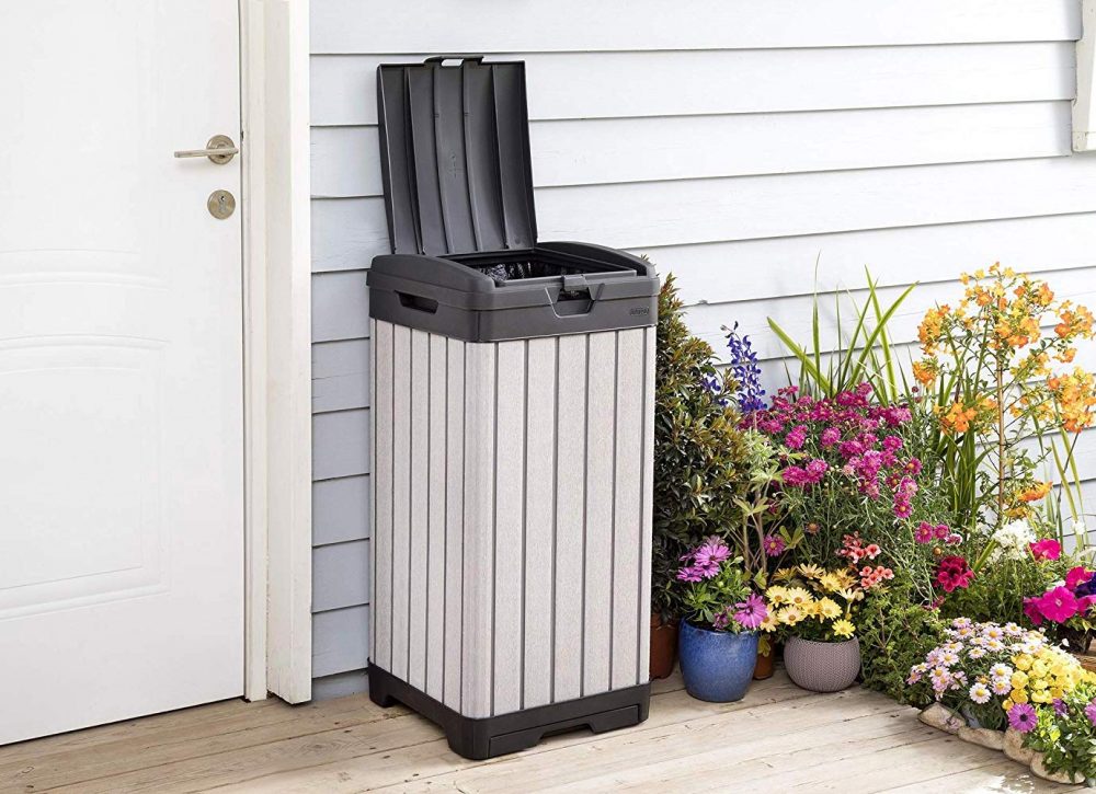 KETER ROCKFORD OUTDOOR RUBBISH BIN