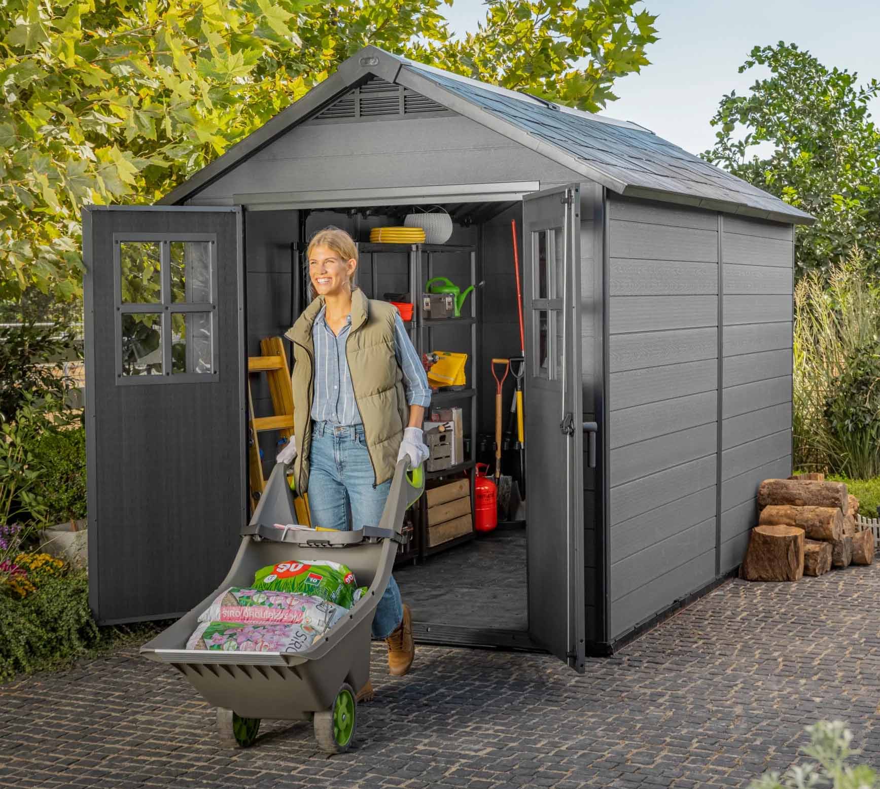 KETER NEWTON 7511 GARDEN SHED