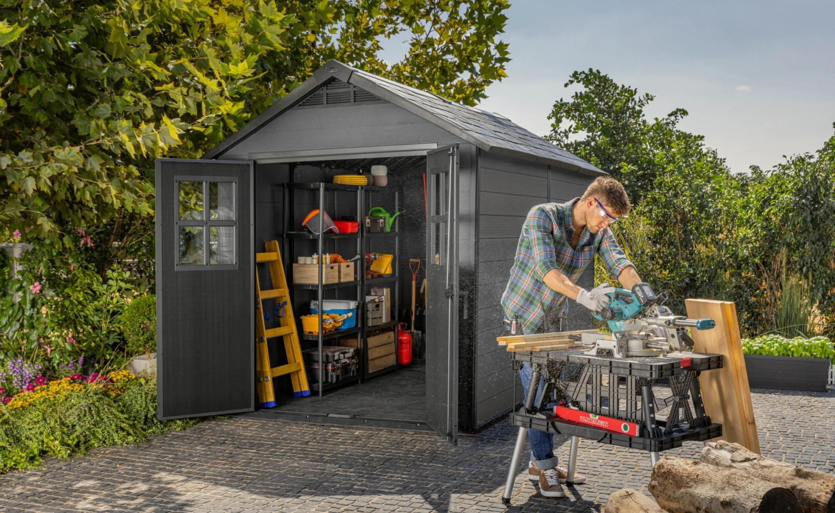 KETER NEWTON 7511 GARDEN SHED