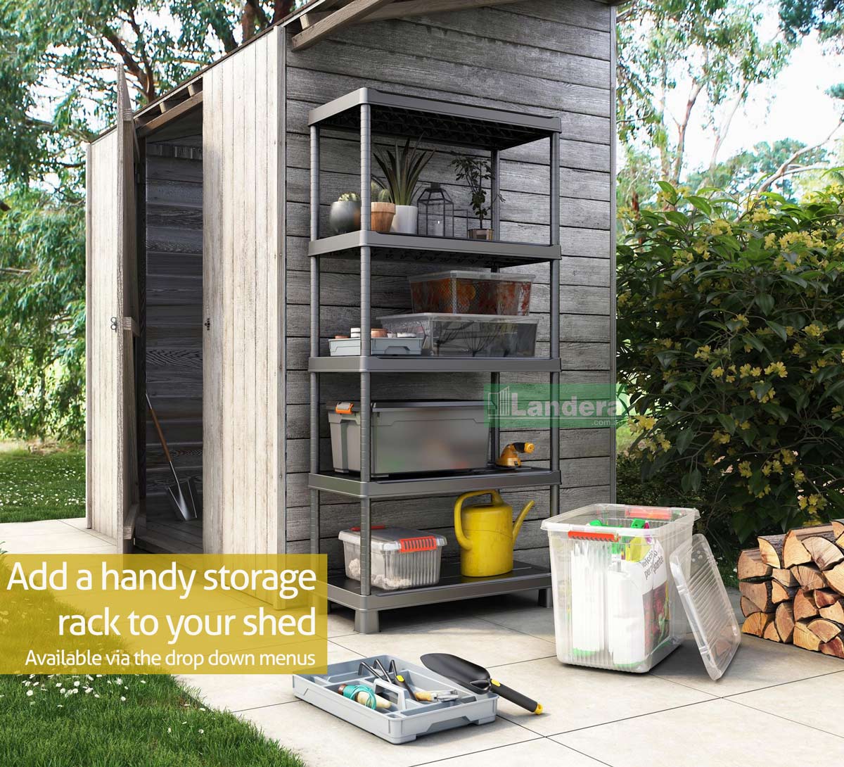 KETER TRIBAC 5 SHELF RACK