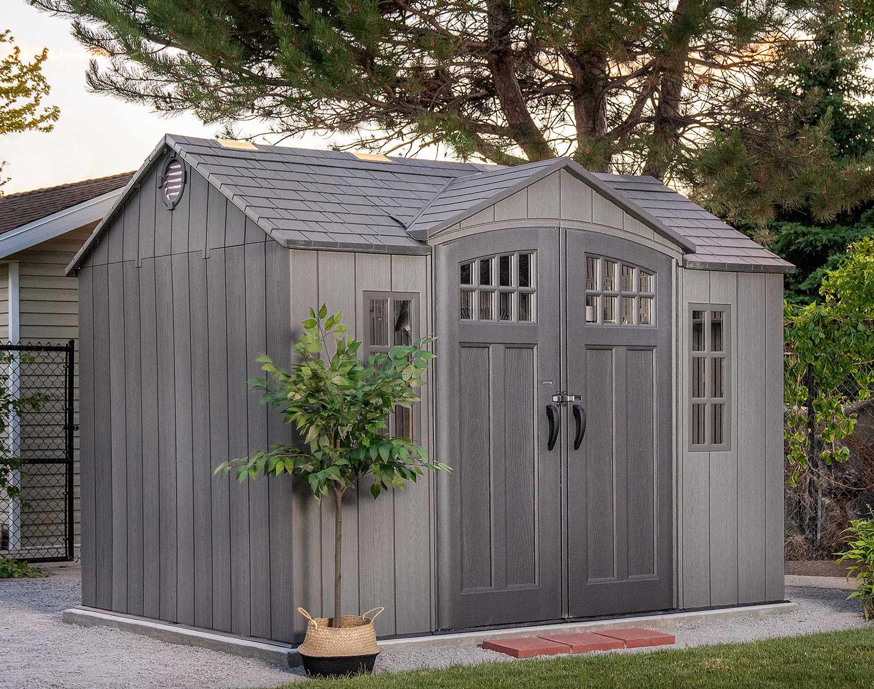 LIFETIME 10 X 8 GARDEN SHED 3mx2 4m LIFETIME 10 X 8 GARDEN SHED 3mx2 4m