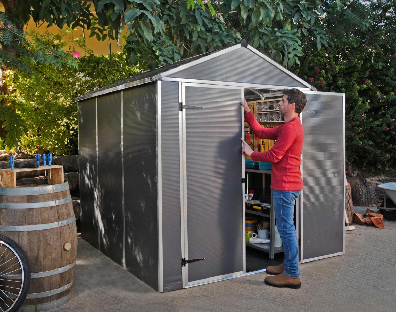 Plastic Garden Sheds - Landera