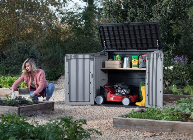 Plastic Garden Storage Units Homebase - Garden Design Ideas