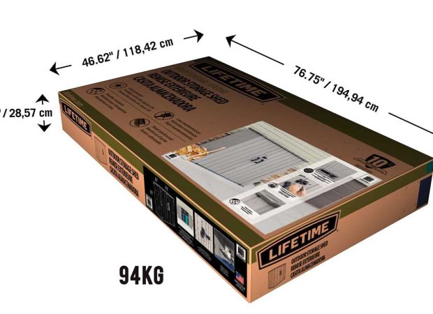 LIFETIME TOOL STORE 1.9mx1.1m 3047 Litres