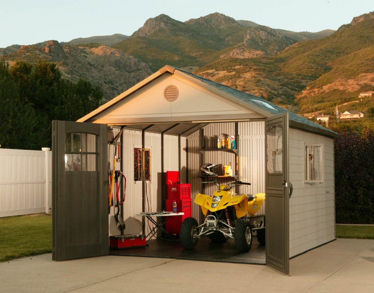 Plastic Garden Sheds - Landera
