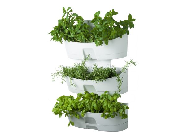 Kamelia Wall Planters (Grey)