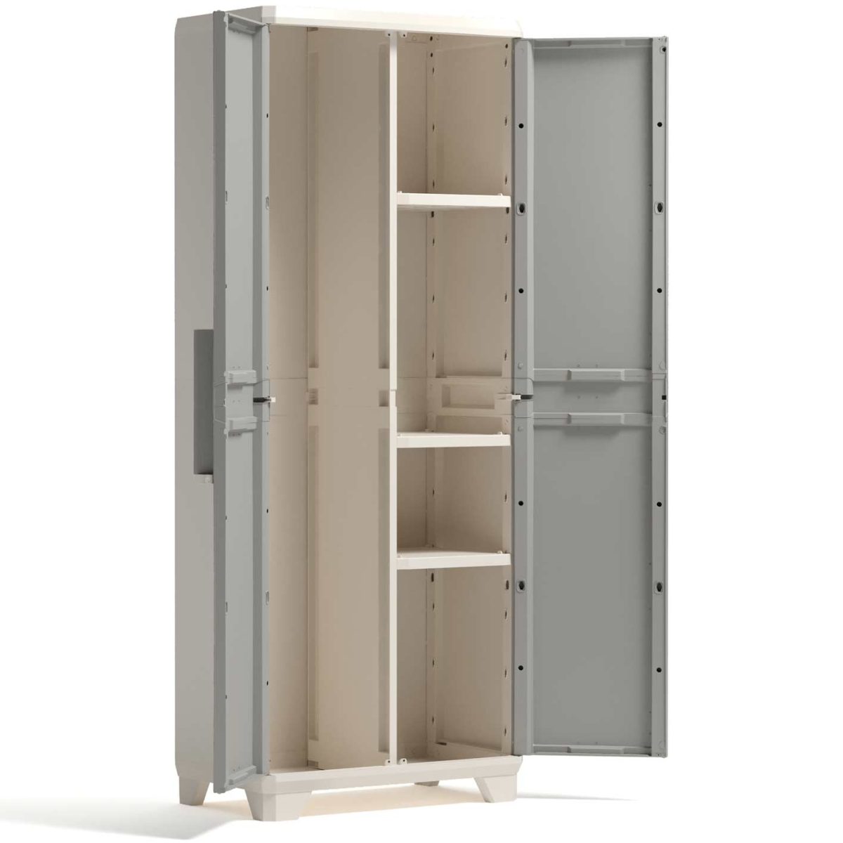 Woodgrain Multipurpose Outdoor Cabinet