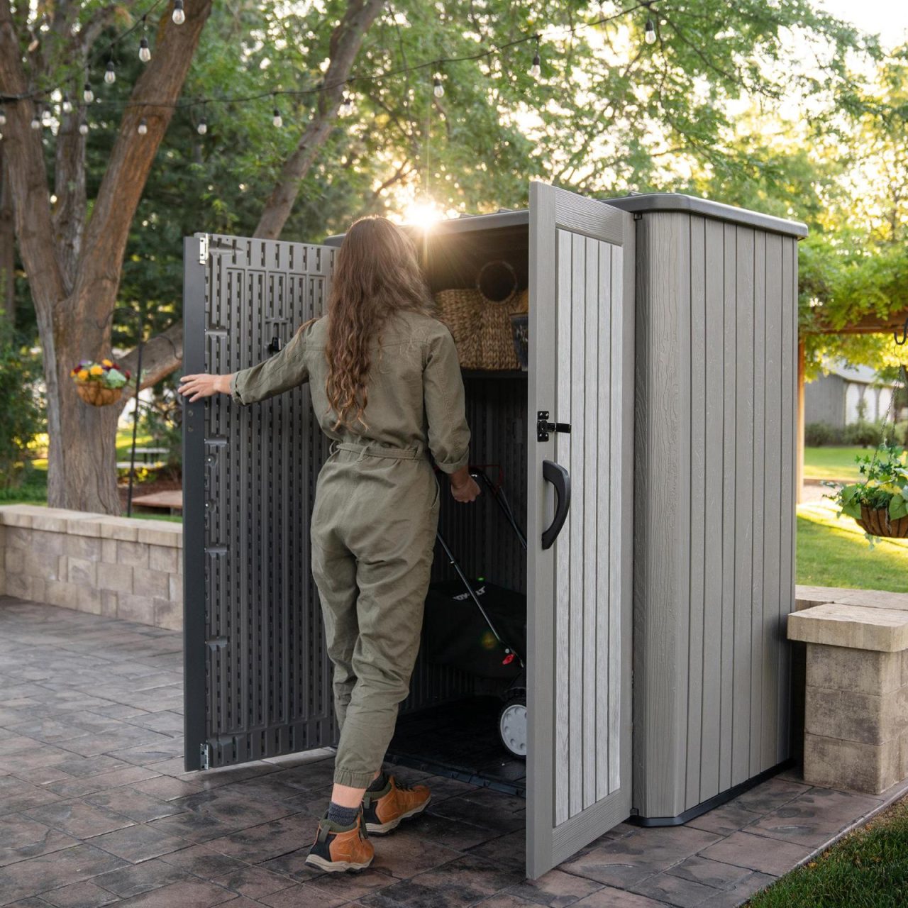 LIFETIME EURO UTILITY SHED 1.4mx0.9m 2306L