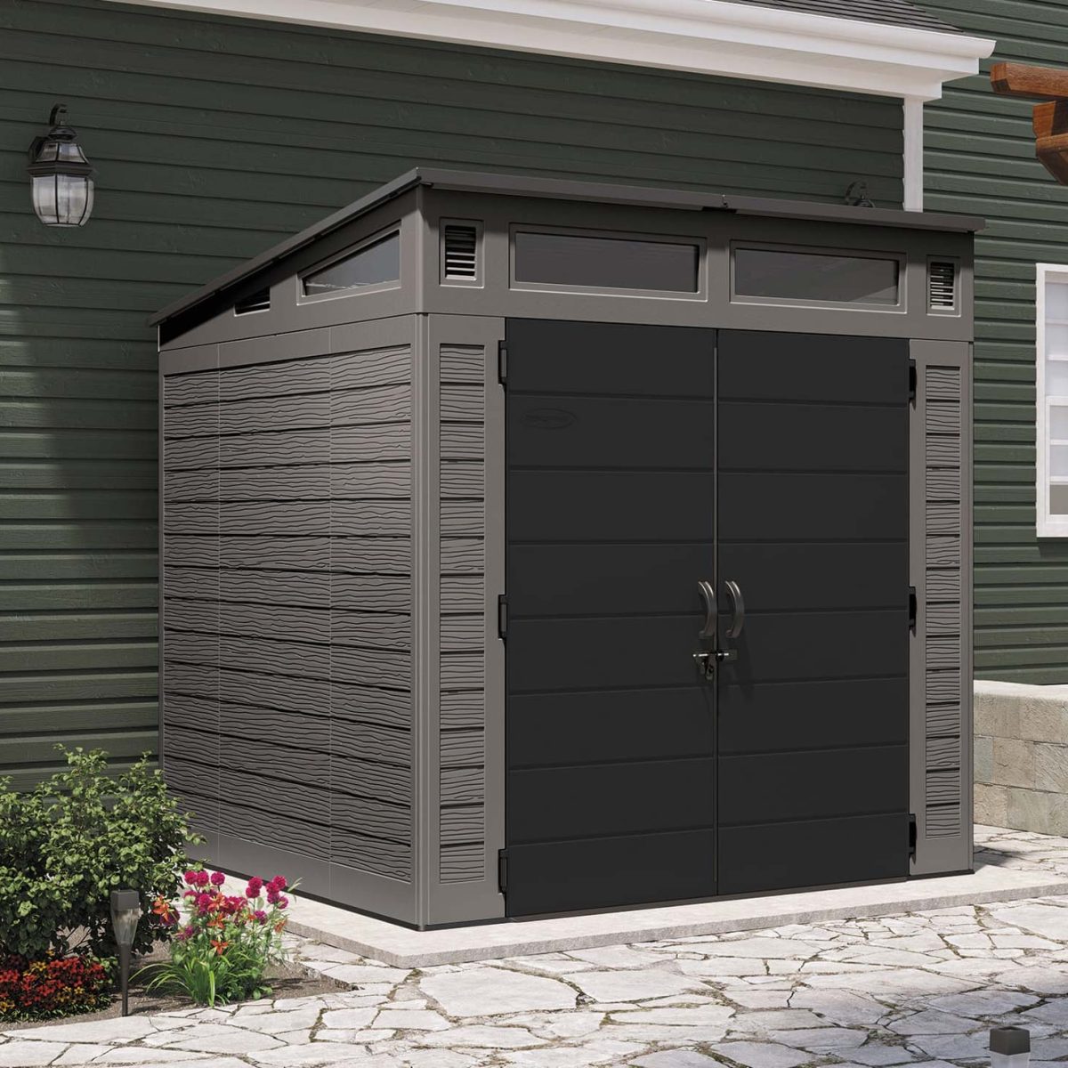 SUNCAST MODERNIST 7'x7' SHED 2.2m x 2.2m