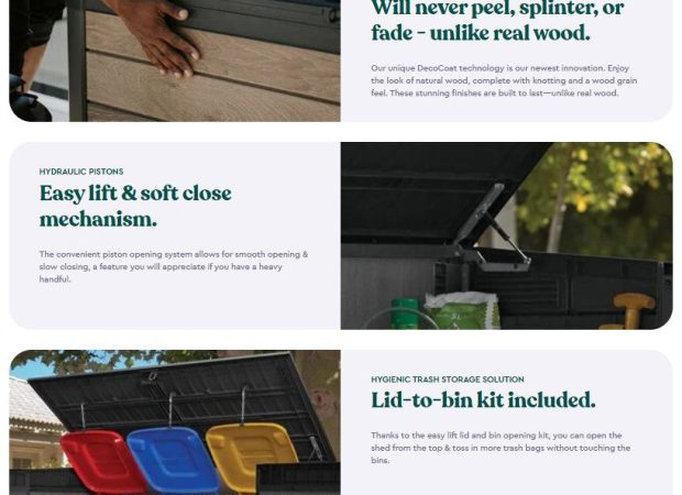 Keter Grande Store Signature Walnut 2020L