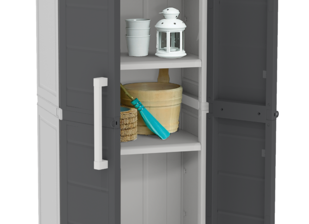 Keter Boston Tall Garage Storage Cabinet