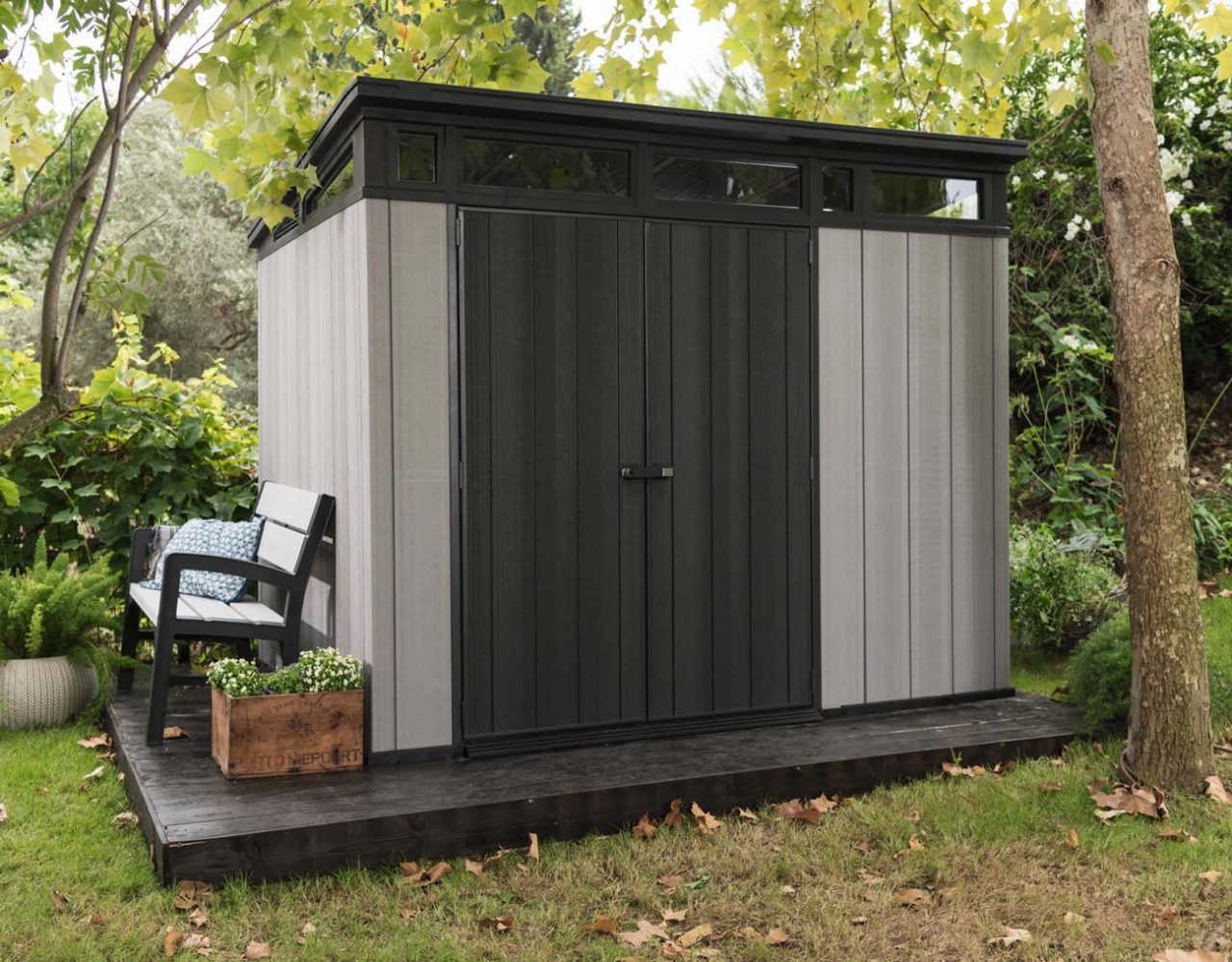 Plastic/Resin Garden Sheds - Landera