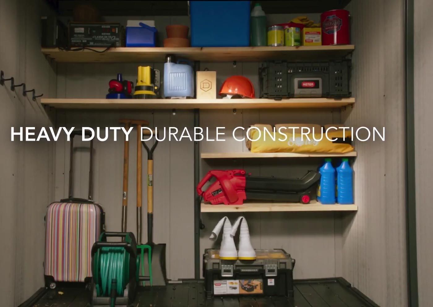 KETER ARTISAN SHED 9'x7' 2.8mx2.2m