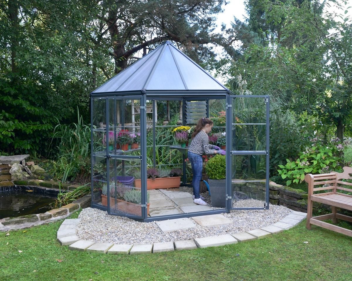 OASIS HEXAGONAL GREENHOUSE 2.5m