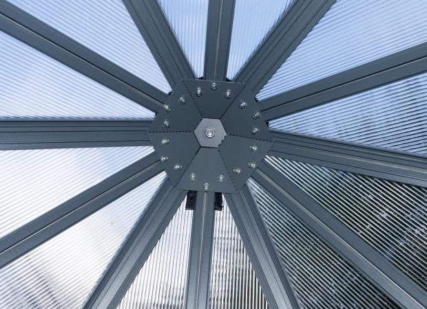 OASIS HEXAGONAL GREENHOUSE 2.5m