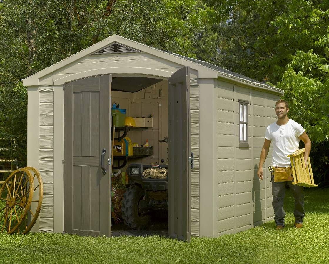 KETER FACTOR 8'x11' SHED 2.6mx3.3m