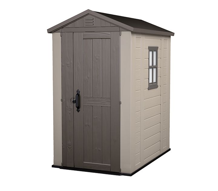 KETER FACTOR 4'x6' SHED 1.3mx1.9m