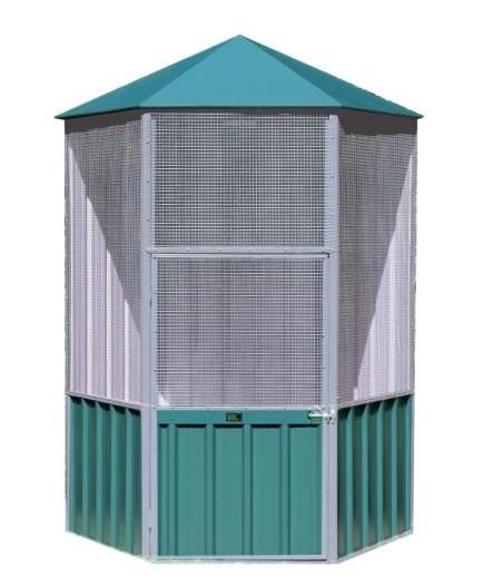 SHED2GO Hexagonal Aviary Color