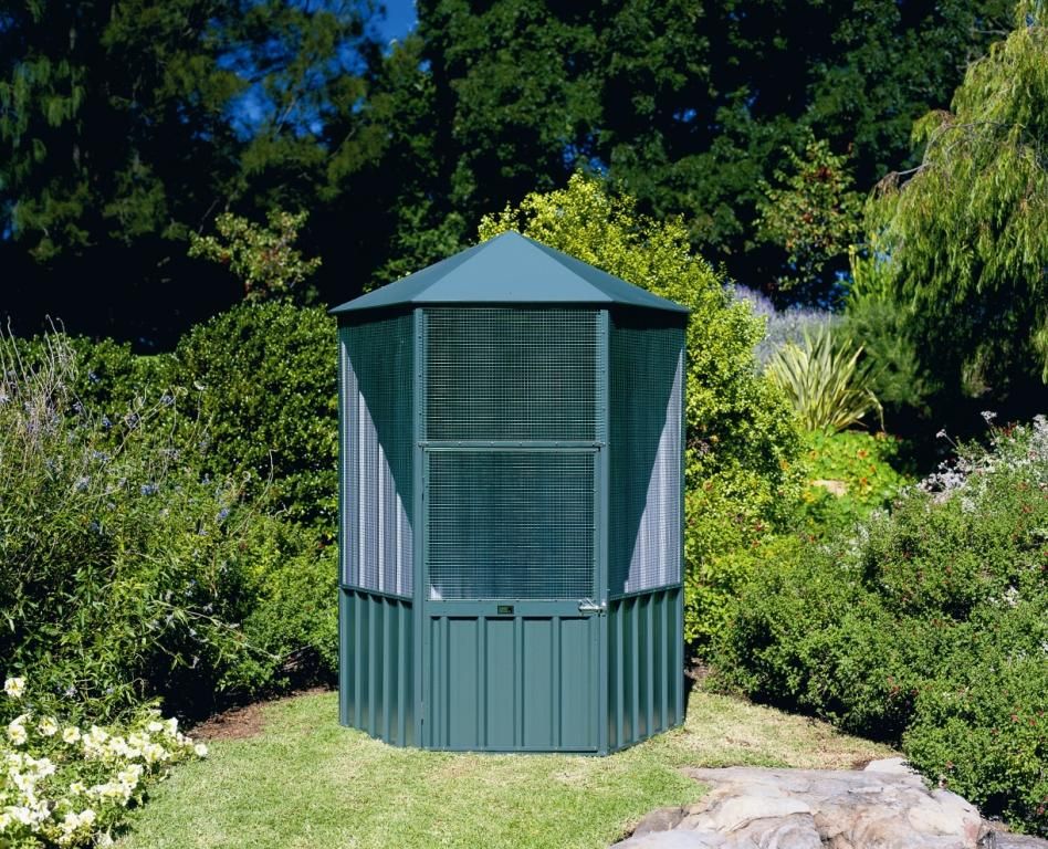 SHED2GO Hexagonal Aviary Color
