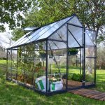 HYBRID 6'x10' GREY GREENHOUSE