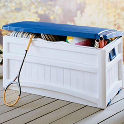 SUNCAST POOLSIDE DECK BOX DB8000BW