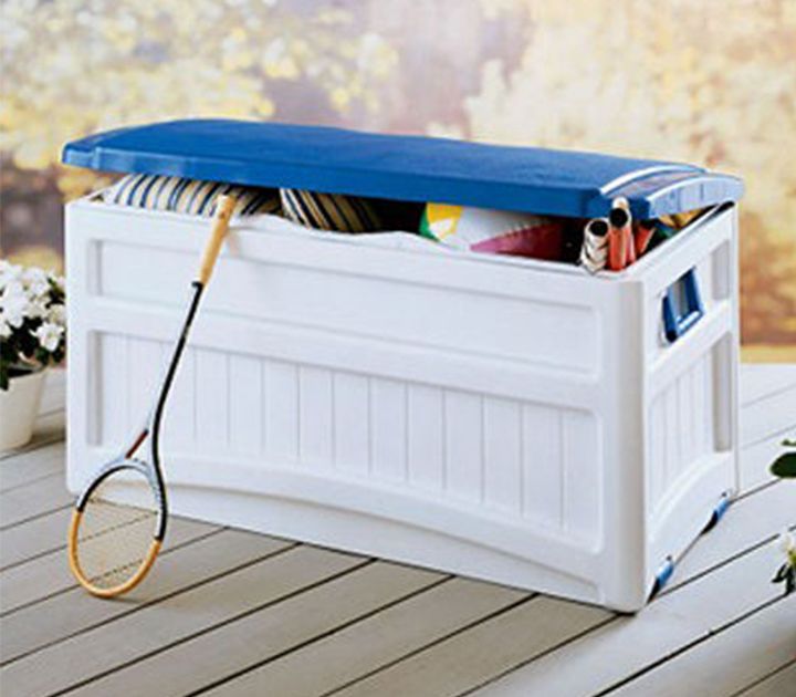 SUNCAST POOLSIDE DECK BOX DB8000BW