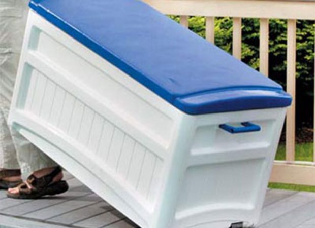 SUNCAST POOLSIDE DECK BOX DB8000BW